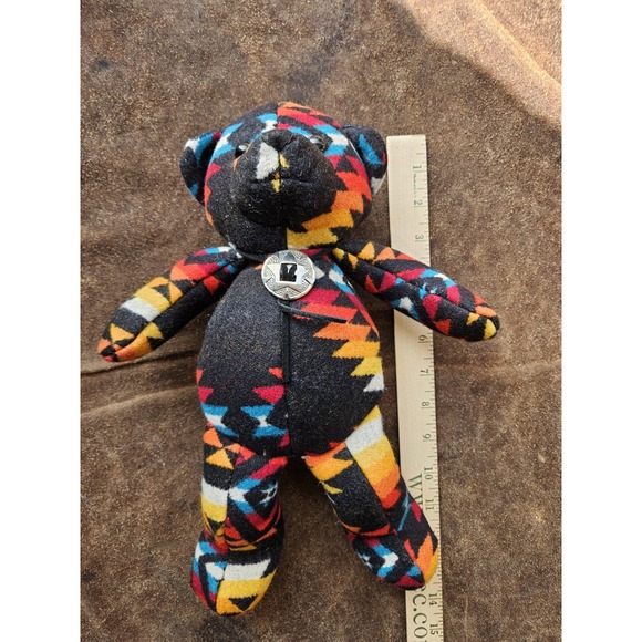 Bedding | Rare Vintage Pendleton Wool Teddy Bear Southwest Print Aztec ...